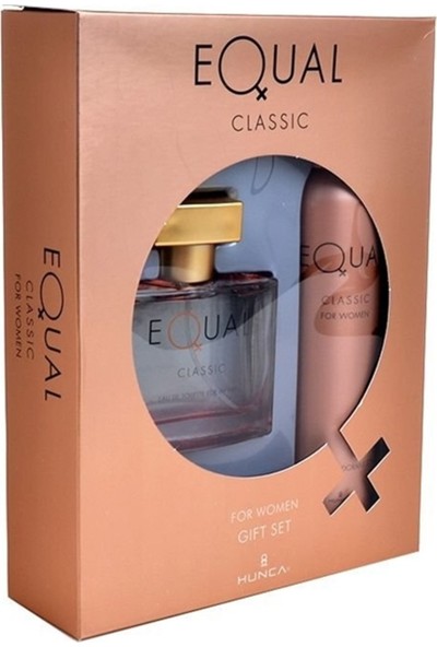 Equal Classic Edt 75 ml Kadın Parfüm Seti Equal Classic Edt 75 ml Kadın Parfüm Seti
