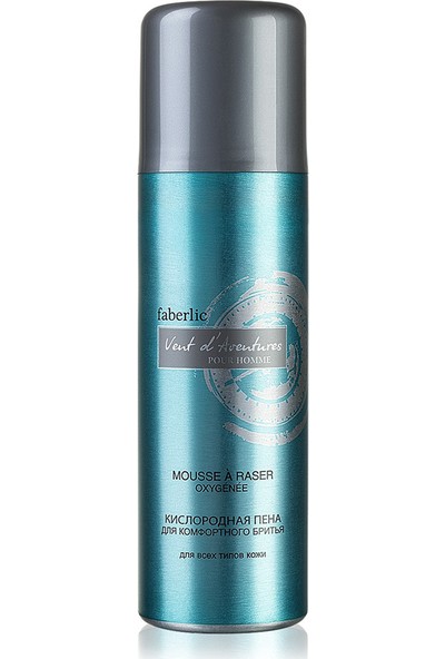 Faberlic Vent D'Aventures Oksijenli Tıraş Köpüğü 200 ml Faberlic Vent D'Aventures Oksijenli Tıraş Köpüğü 200 ml