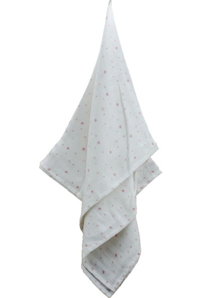 Uygun Bebe Yıldız Desenli Bambu Çok Amaçlı Müslin Örtü 115 x 115 cm Uygun Bebe Yıldız Desenli Bambu Çok Amaçlı Müslin Örtü 115 x 115 cm