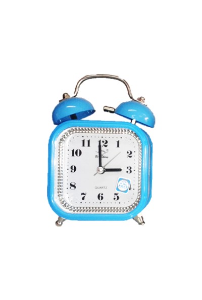 Quartz Masa Üstü Çalar Saat Kare