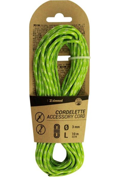 Sımond Outdoor Kamp Yardımcı İP 3 Mm X 10 M Yeşil