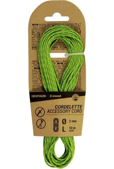 Sımond Outdoor Kamp Yardımcı İP 2 Mm X 10 M Yeşil
