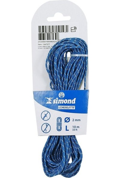 Sımond Outdoor Yardımcı İP 2 Mm X 10M Aksesuarları Bağlamaya Yarar