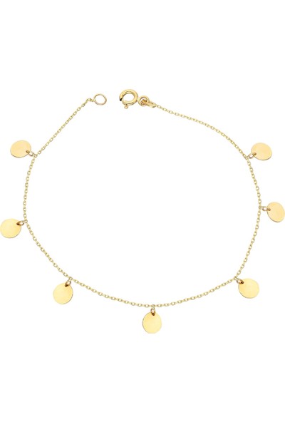 Glorria Sv0138 Altın Plaka Bileklik