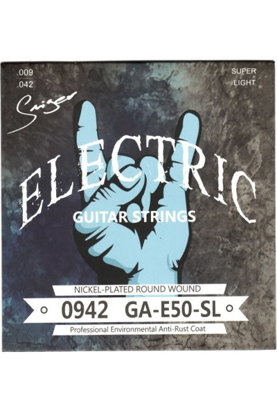 Smiger Elektro Gitar Teli Gae50Sl