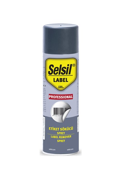 Selsil Etiket Sökücü Sprey Selsil Etiket Sökücü Sprey