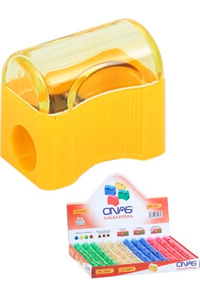 Onas Kalemtraş Kapaklı Ns-2062 Onas Kalemtraş Kapaklı Ns-2062