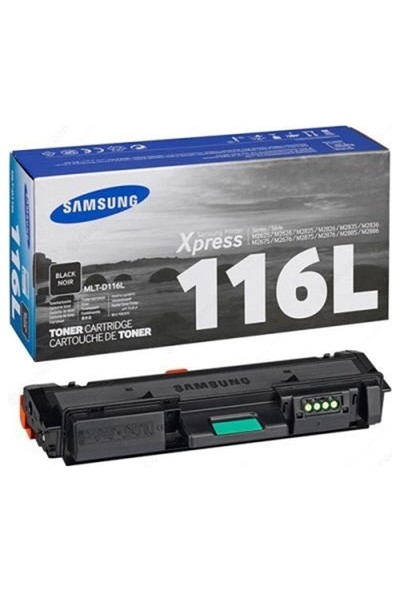 Samsung Mlt-D116L Yüksek Kapasiteli Siyah Toner Su837A 3.000 Sayfa Samsung Mlt-D116L Yüksek Kapasiteli Siyah Toner Su837A 3.000 Sayfa