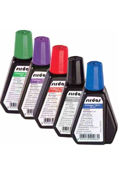 Sırdaş Istampa Mürekkebi 28Cc Mavi 7011-1011