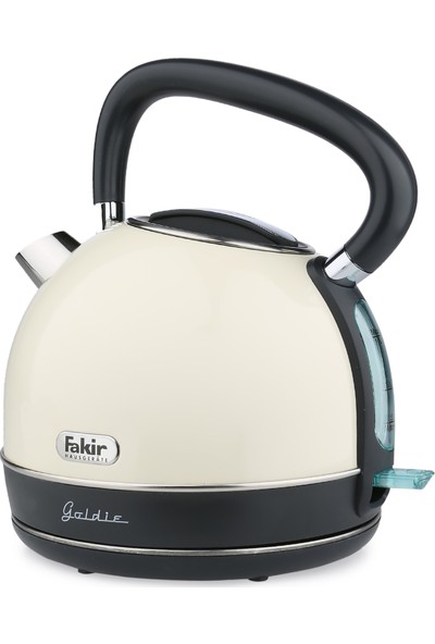 Fakir Goldie 1,7 lt 2200 W Paslanmaz Çelik Su Isıtıcı - Krem Fakir Goldie 1,7 lt 2200 W Paslanmaz Çelik Su Isıtıcı - Krem
