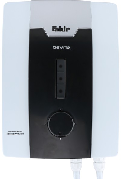 Fakir Devita Elektrikli Şofben Siyah