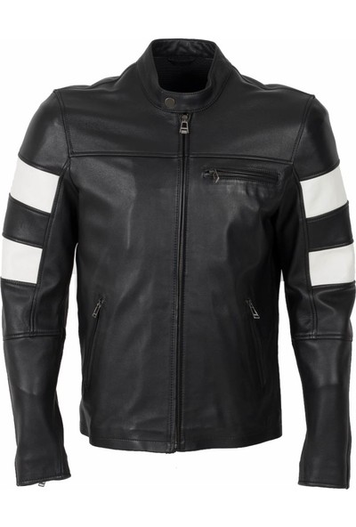 By Motto Fairway Erkek Motorcu Hakiki Deri Ceket By Motto Fairway Erkek Motorcu Hakiki Deri Ceket