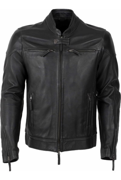 By Motto Express Biker Erkek Motorcu Hakiki Deri Ceket By Motto Express Biker Erkek Motorcu Hakiki Deri Ceket