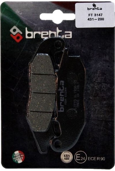 Honda CBR 125 R Disk Brenta Fren Ön Balata (2004-2019)