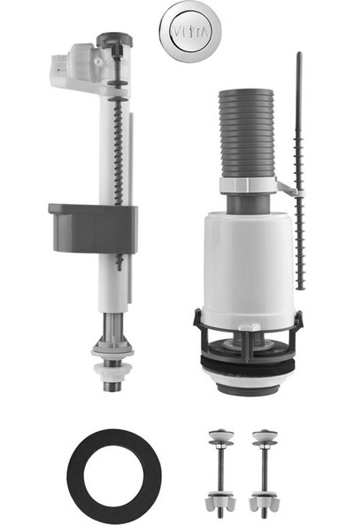 VitrA 330B1314 Rezervuar İç Takım, Alttan Su Girişli, 6 L