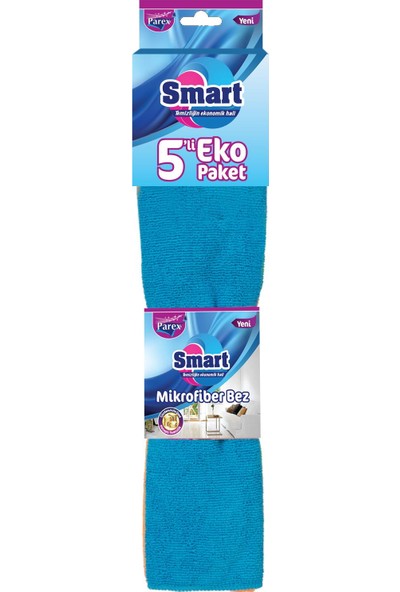 Parex Smart Mikrofiber Temizlik Bezi 5'li