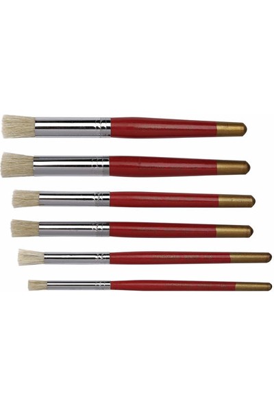 Art & Art Stencil Fırça Seti 6'lı