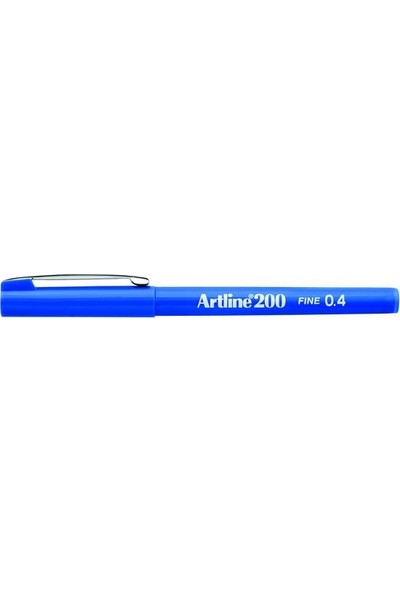 Artline 200 Fineliner 0.4mm Ince Uçlu Yazı ve Çizim Kalemi Mavi Artline 200 Fineliner 0.4mm Ince Uçlu Yazı ve Çizim Kalemi Mavi