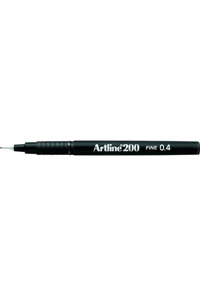 Artline 200 Fineliner 0.4mm Ince Uçlu Yazı ve Çizim Kalemi Siyah Artline 200 Fineliner 0.4mm Ince Uçlu Yazı ve Çizim Kalemi Siyah