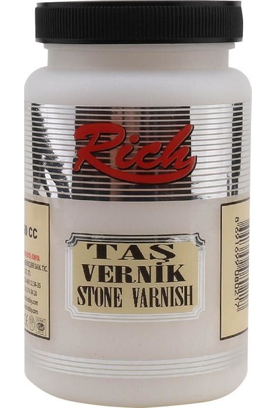 Rich Su Bazlı Taş Vernik 250 Cc.
