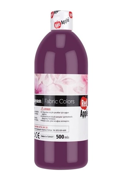 Red Apple Kumaş Boyası 500 Ml. Mor