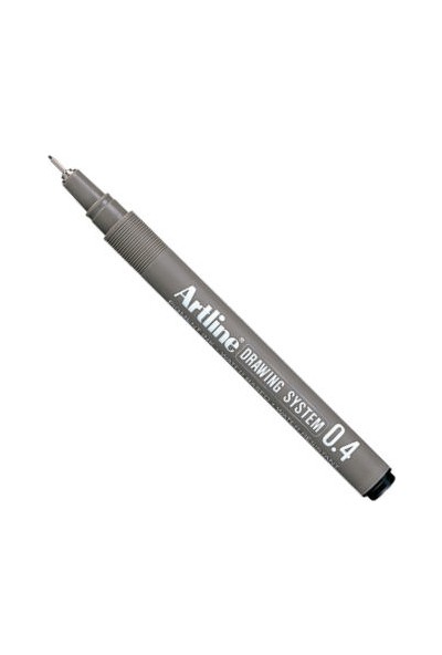Artline Drawing System Teknik Çizim Kalemi 0.4 mm Siyah Artline Drawing System Teknik Çizim Kalemi 0.4 mm Siyah