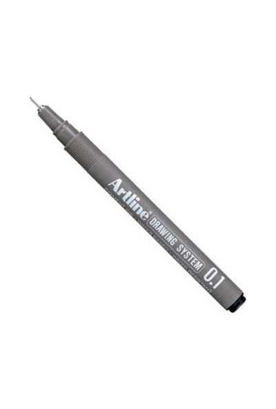 Artline Drawing System Teknik Çizim Kalemi 0.1 mm Siyah Artline Drawing System Teknik Çizim Kalemi 0.1 mm Siyah