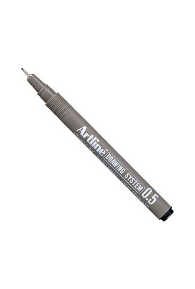Artline Drawing System Teknik Çizim Kalemi 0.5 mm Siyah Artline Drawing System Teknik Çizim Kalemi 0.5 mm Siyah