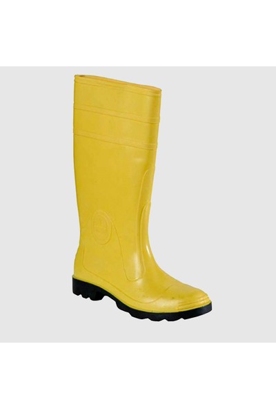 Uzun Çizme, Sarı (114E165) Su Geçirmez, İş Güvenliği
