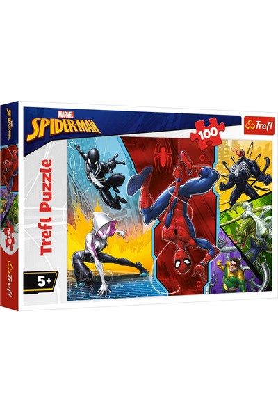 Trefl Puzzle Upside Down, Disney Marvel 100 Parça Trefl Puzzle Upside Down, Disney Marvel 100 Parça