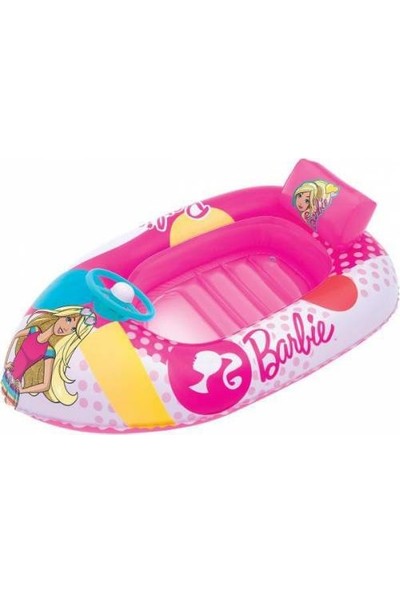 Bestway Lisanslı Direksiyonlu Barbie Kız Çocuk Botu 114X71 cm 93204 Bestway Lisanslı Direksiyonlu Barbie Kız Çocuk Botu 114X71 cm 93204