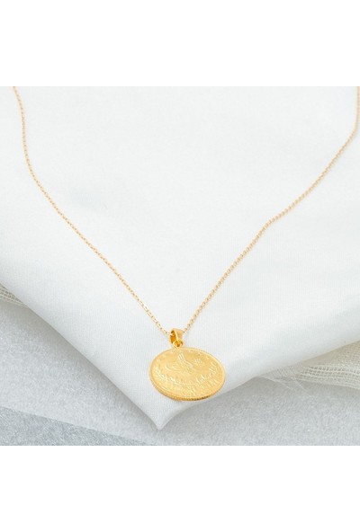 Bilezikci Çeyrek Reşatlı Zincirli 22 Ayar Altın Kolye