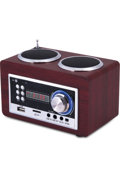 Goldmaster Sr 122 Bluetooth Taşınabilir Hoparlörlü Radyolu Oynatıcı Goldmaster Sr 122 Bluetooth Taşınabilir Hoparlörlü Radyolu Oynatıcı