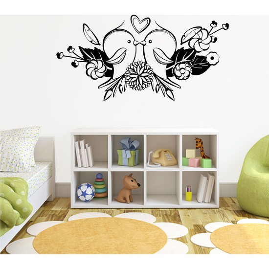 Tatfast Asık Kuskar Duvar Stıcker 80 x 160 cm Siyah Fiyatı