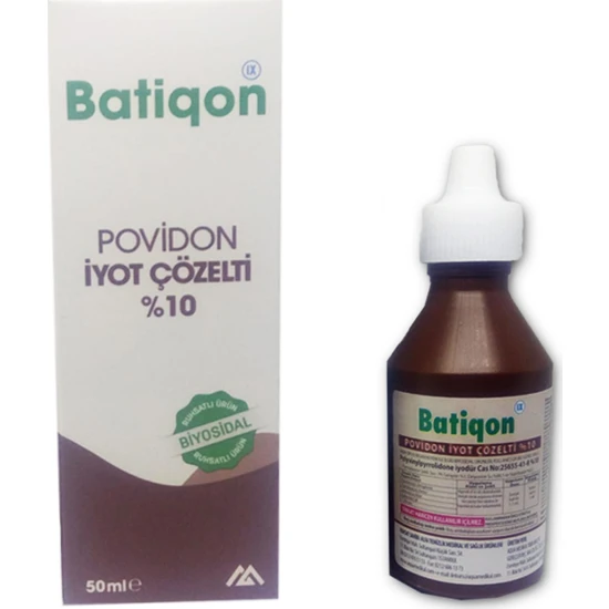 n11 Batiqon Povidon İyot Çözelti 50 Ml | Fiyat Arşivi