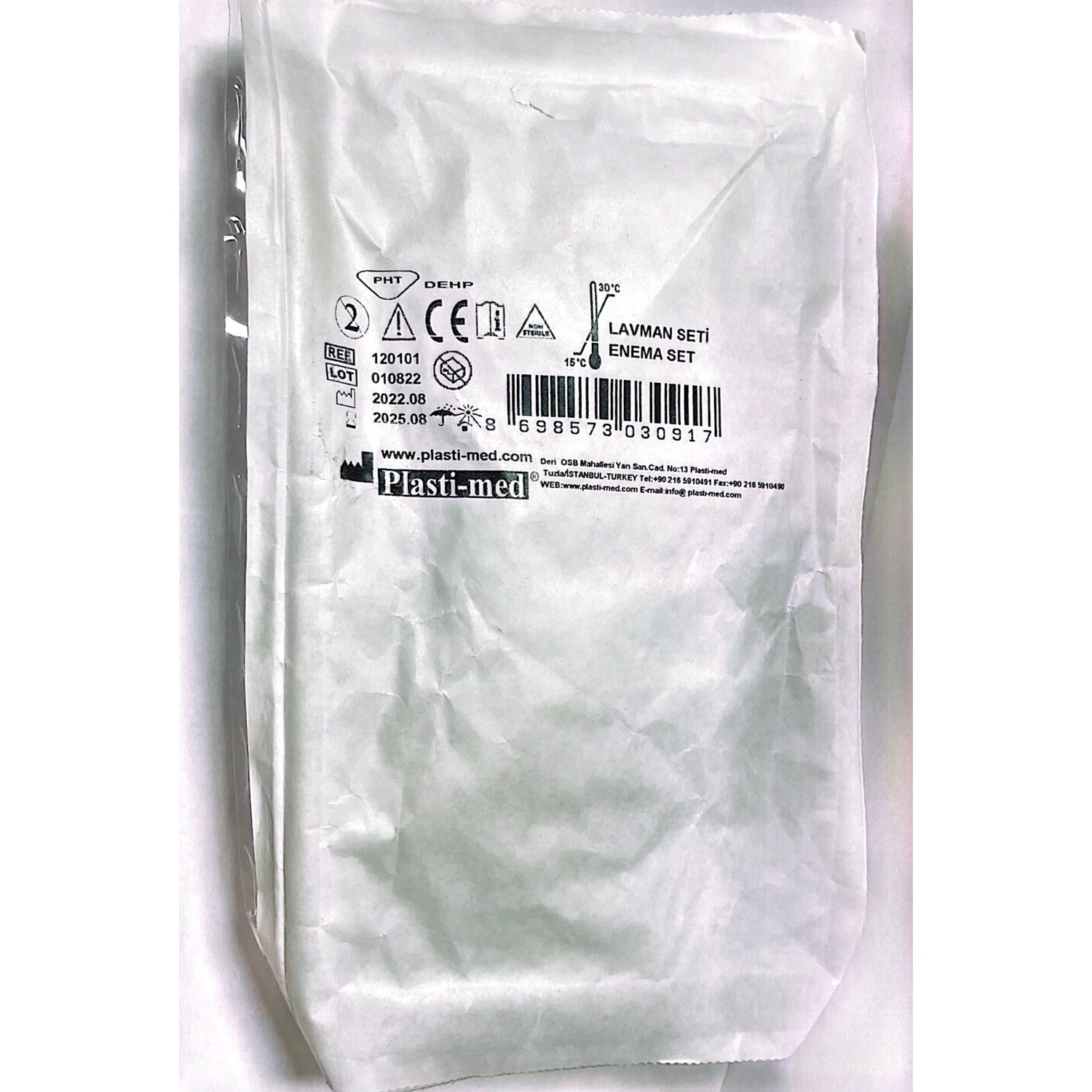 Plasti-Med Lavman Seti-Enema Set 5 Adet Fiyatı - Taksit Seçenekleri
