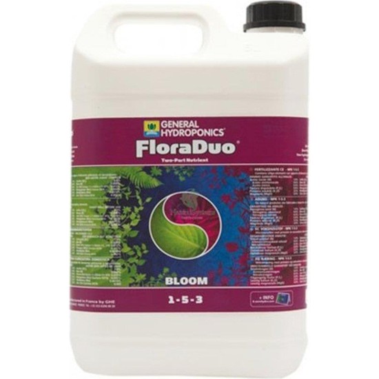 General Hydroponics Ghe Floraduo Bloom 5 Litre Fiyatı