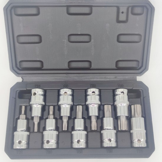 Özgün Ticaret Torx Lokma Seti 9 Parça 1/2 Lokmalı Torx Set Fiyatı