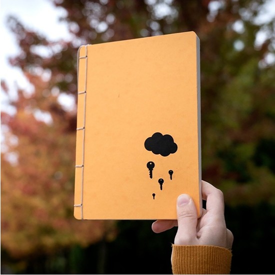 Gugar Wood El Emeği Özel Tasarım Kapaklı Defter- Özel Fiyatı