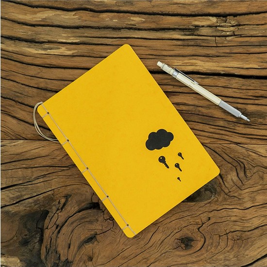 Gugar Wood El Emeği Özel Tasarım Kapaklı Defter- Özel Fiyatı