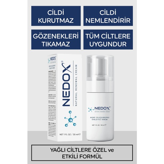 Nedox Siyah Nokta ve Krem 30ML Fiyatı - Taksit Seçenekleri