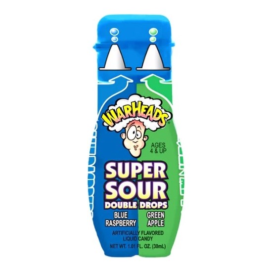 Warheads Super Sour Blue Raspberry Green Apple 30 ml Fiyatı