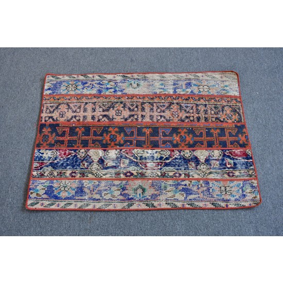 Kayra Export Eskitme Halı Türk Halısı Halı 74X106 Cm Mavi Fiyatı