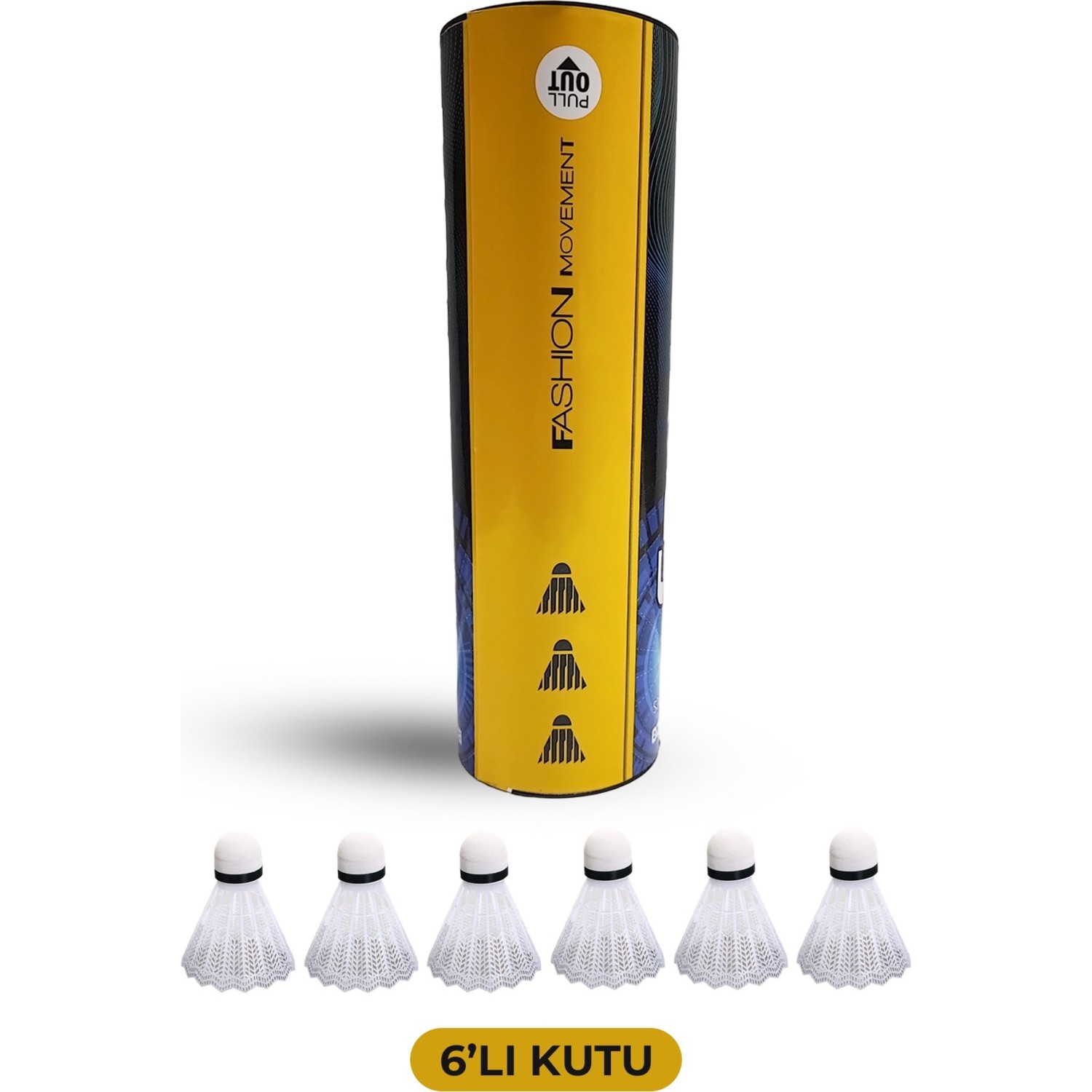 Tosima 6'lı Kutu Badminton Topu Mantar Kafa Indoor ve Fiyatı