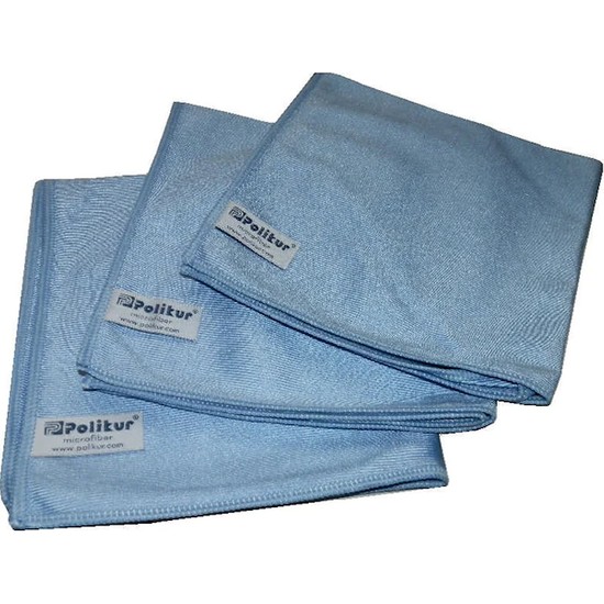 Polikur 3221 Aktif Mikrofiber Parlak Cam Bezi 40 x 40 cm. (3 Fiyatı