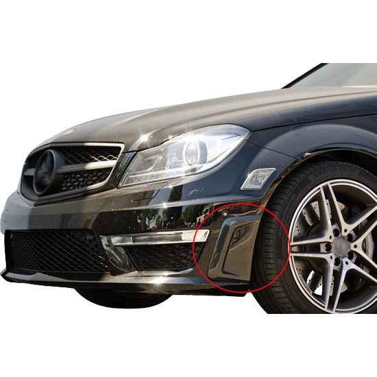 Paşa Tuning Mercedes W204 C63 (2011-2013) Ön Tampon Yan Hava Fiyatı