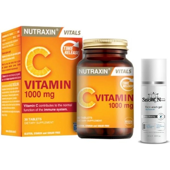 Oscar Vitamin C 1000 Mg 30 Tablet + Yüz Temizleme Jeli 100ML Fiyatı