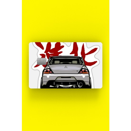 Nubilum Mitsubishi Lancer Evo Ix Kredi Kartı Sticker Kaplama Fiyatı