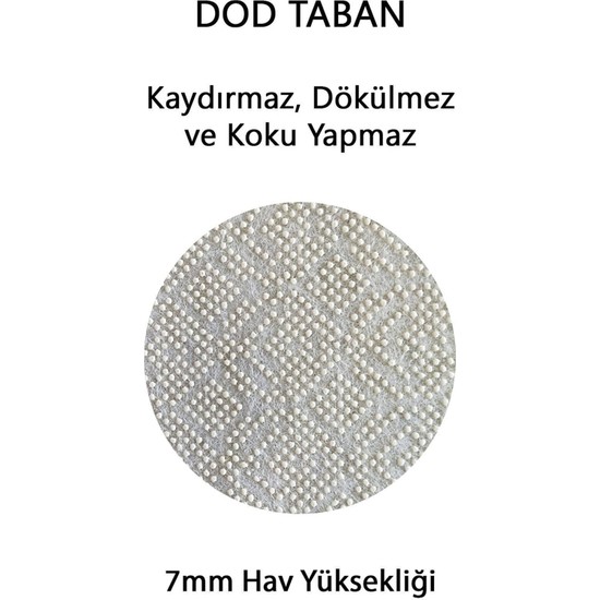 Saraz Halı Kupa Desen Gri Banyo Paspas 2 Li Fas1 Fiyatı