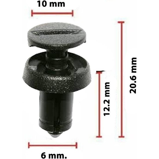 Moda Garage Renault - Fiat Davlumbaz Klipsi 7703072361 25 Fiyatı